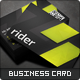 Rider Business Card, Print Templates | GraphicRiver