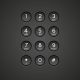 Vector Phone Keypad Background, Vectors | GraphicRiver