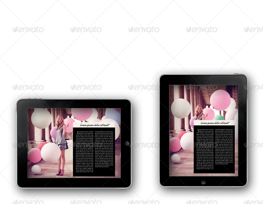 iPad & Tablet Lifestyle Magazine, ePublishing | GraphicRiver