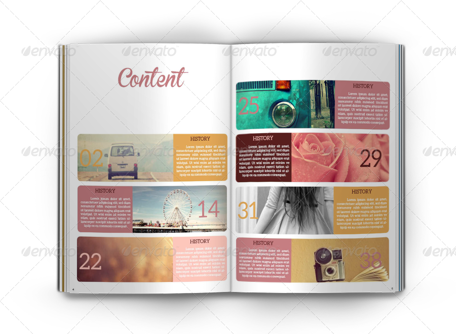 Vintage Magazine, Print Templates | GraphicRiver