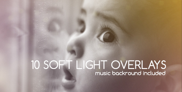 10 Soft Light Overlays, Motion Graphics | VideoHive