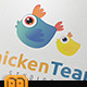 Chicken Team, Logo Templates | GraphicRiver
