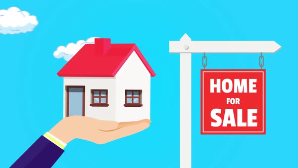Real Estate : House for sale animation, Motion Graphics | VideoHive