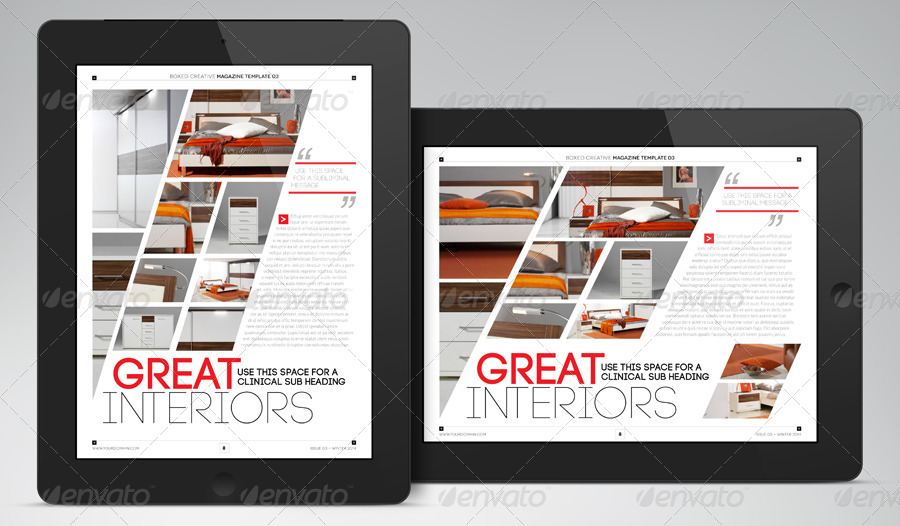 iPad/Tablet Magazine InDesign Layout 03, ePublishing | GraphicRiver