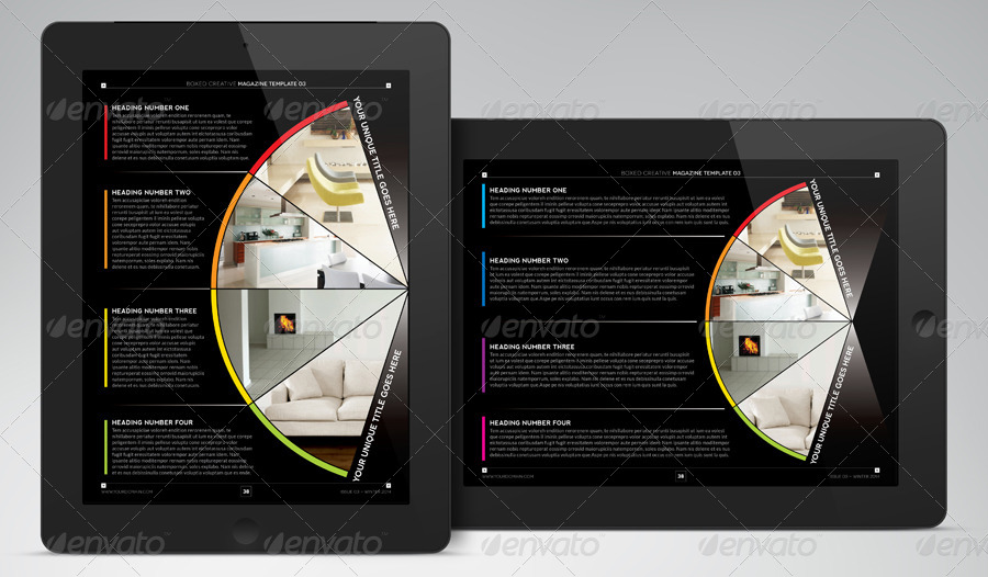 iPad/Tablet Magazine InDesign Layout 03, ePublishing | GraphicRiver
