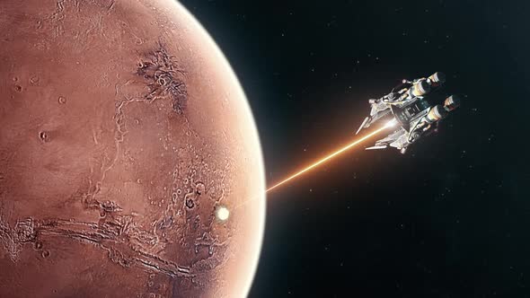 Energy Weapon Creating Large Explosions on the Surface of Mars for ...