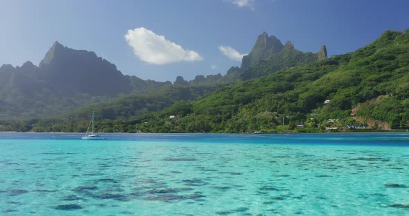 Pacific island paradise, Stock Footage | VideoHive