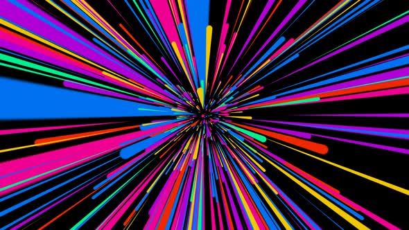 Colorful Speed Of Light , Motion Graphics | VideoHive