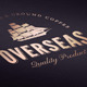 Vintage Overseas Logo Template, Logo Templates | GraphicRiver