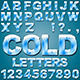 Ice Cold Letters, Vectors | GraphicRiver