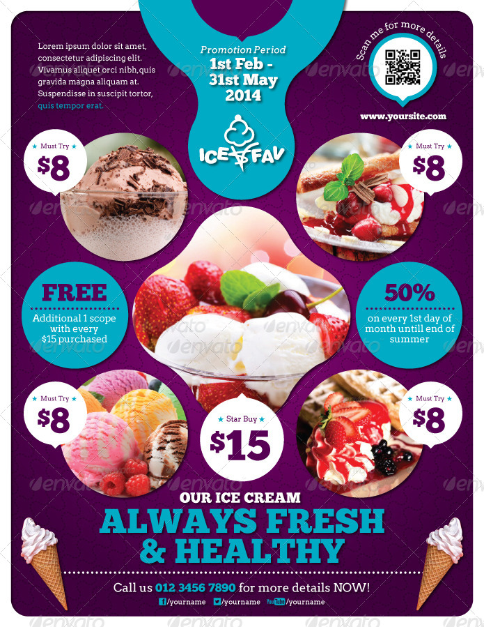 Multi-Purpose Product Promotion Flyer Vol.11, Print Templates ...