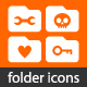 Simple Flat Folder Icons, Icons | GraphicRiver