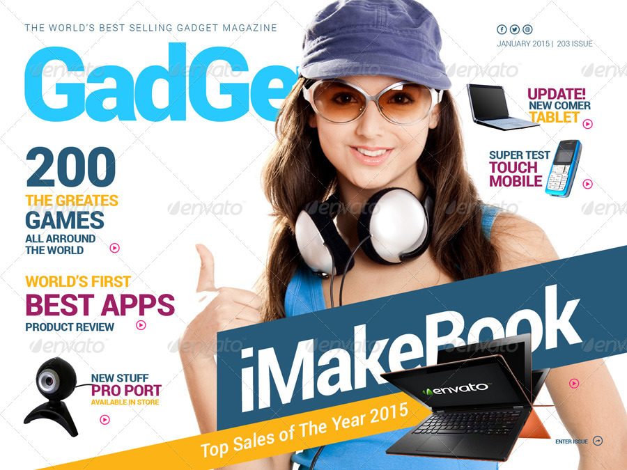 Interactive Magazine Template, ePublishing | GraphicRiver