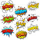Comic Sound Effects, Vectors | GraphicRiver