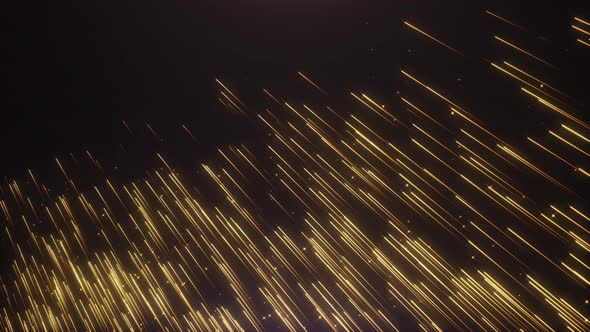Gold Line Particles, Motion Graphics | VideoHive