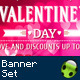 27 - Valentine's Day Banner Set, Web Elements | GraphicRiver