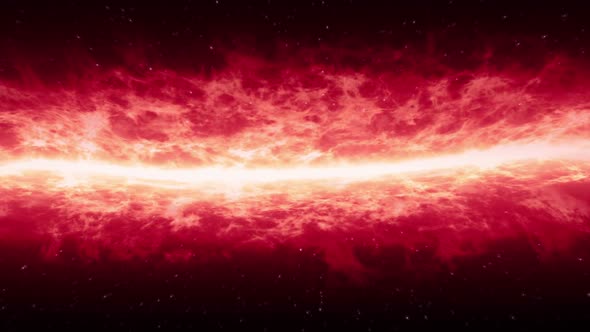 Energy Ribbon Flying Through Space, Motion Graphics | VideoHive