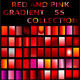 Illustrator Red Gradient Collection, Add-ons | GraphicRiver