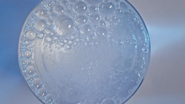 Breaking Air Bubbles in Glass, Stock Footage | VideoHive