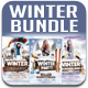 Winter Flyer Bundle, Print Templates | GraphicRiver