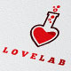 Love Lab Logo Template, Logo Templates | GraphicRiver