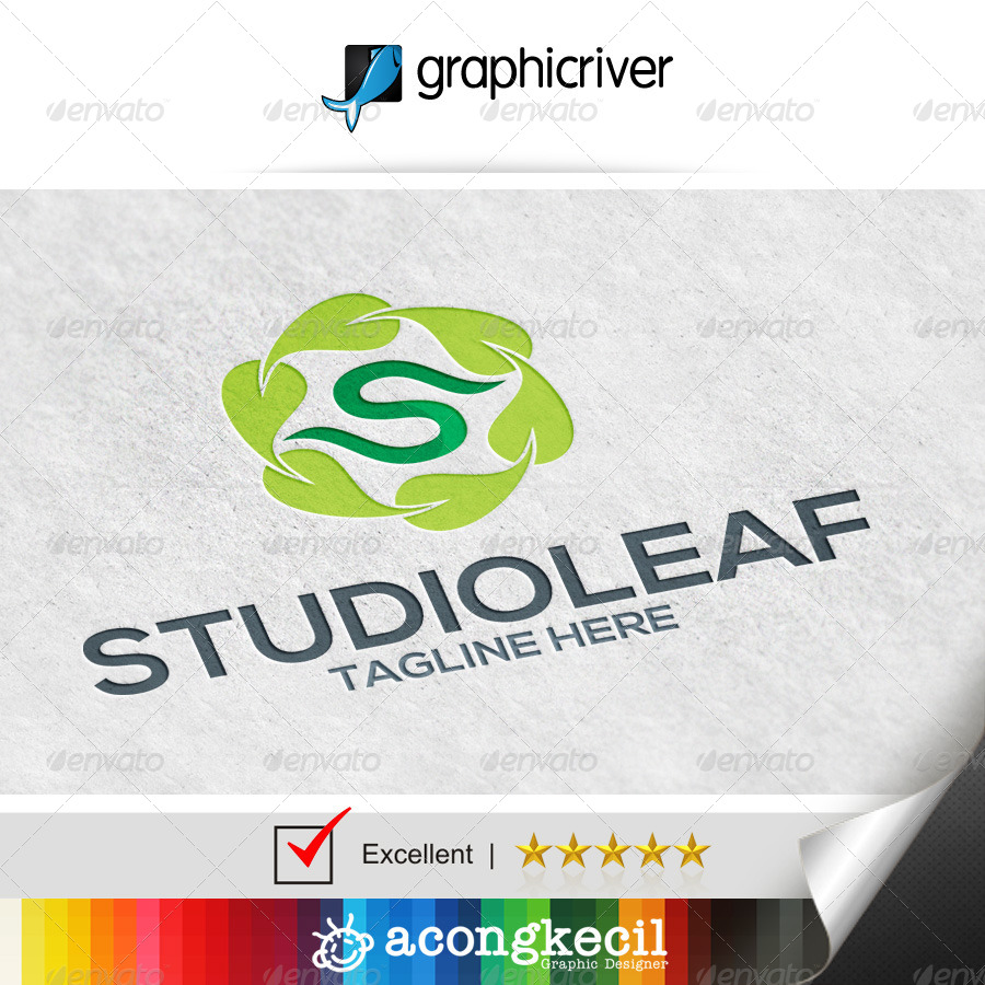 Studio Leaf, Logo Templates | GraphicRiver