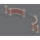 Vector Isometric Gate Portal, Vectors | GraphicRiver