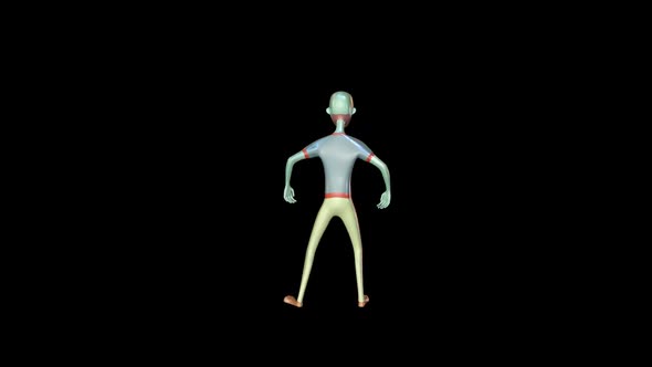 Cartoon Dancer VJ Loop, Motion Graphics | VideoHive