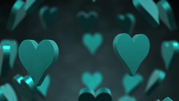 Rotating 3D Heart, Motion Graphics | VideoHive