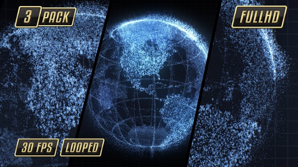 Particle Earth, Motion Graphics | VideoHive