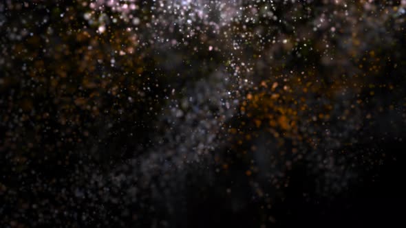 Falling Glittering Particles, Motion Graphics | VideoHive