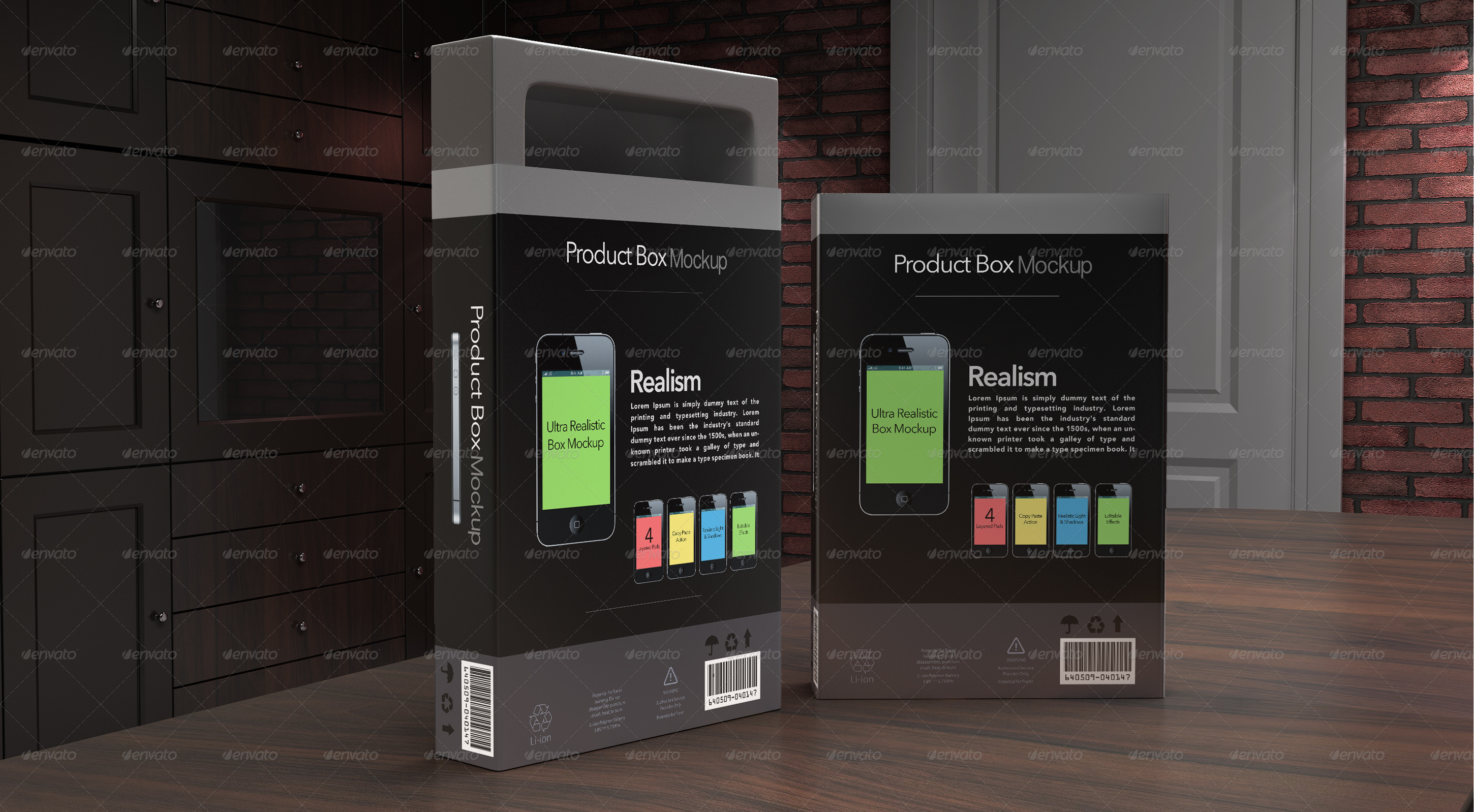 Ultra Realistic Product Box Mockup, Graphics | GraphicRiver