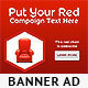Elegant Red Web Banner Design, Web Elements | GraphicRiver