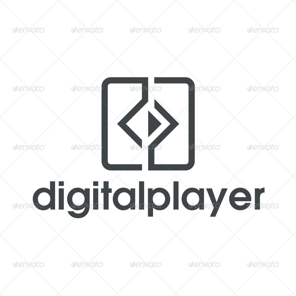 Digital Player, Logo Templates | GraphicRiver