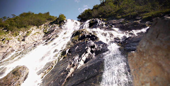 Slow Motion Waterfall, Stock Footage | VideoHive
