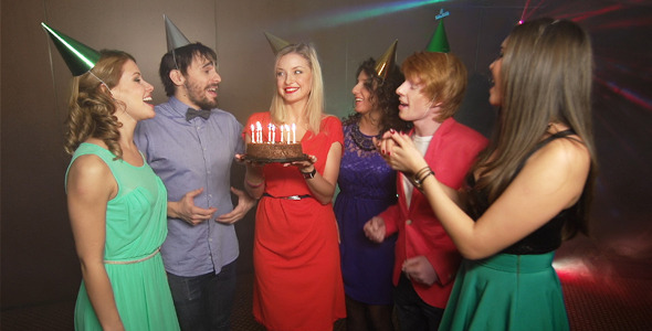 Birthday Party, Stock Footage | VideoHive