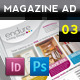 Magazine Advert Template 003, Print Templates | GraphicRiver