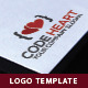 Code Heart Logo Template, Logo Templates | GraphicRiver