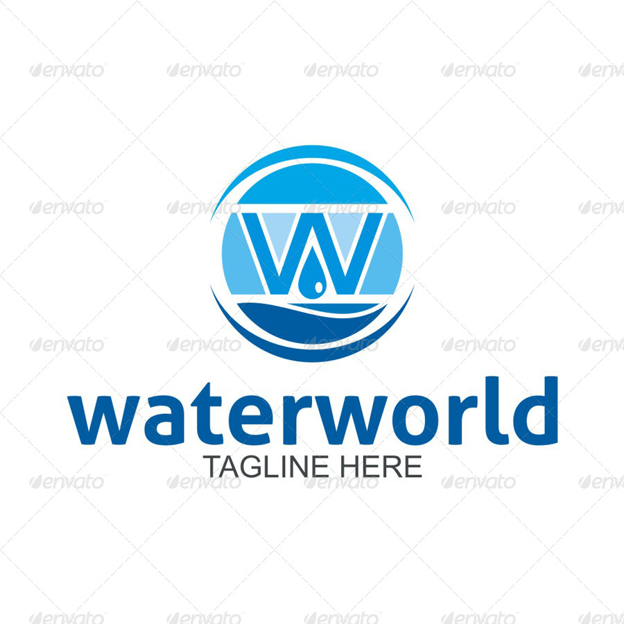 Water World, Logo Templates | GraphicRiver