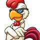 Cool Chicken, Vectors | GraphicRiver