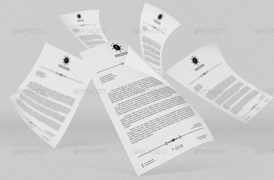 Vintage Letterhead vol.3, Print Templates | GraphicRiver