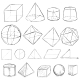 Sketch Geometric Shapes, Vectors | GraphicRiver