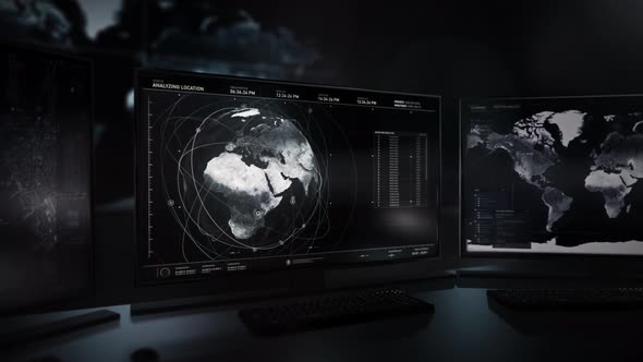 Future Military Satellite Scanner Launching Advanced Analysis Of Enemy ...