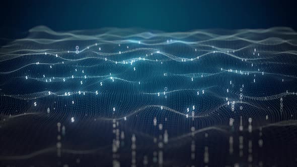 Digital Money Waves, Motion Graphics | VideoHive