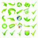 Green Web Elements Set, Vectors | GraphicRiver
