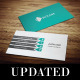 3 Colors Corporate Business Card, Print Templates | GraphicRiver