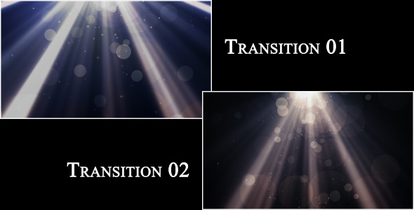 Heavenly Light Transition Set, Motion Graphics | VideoHive