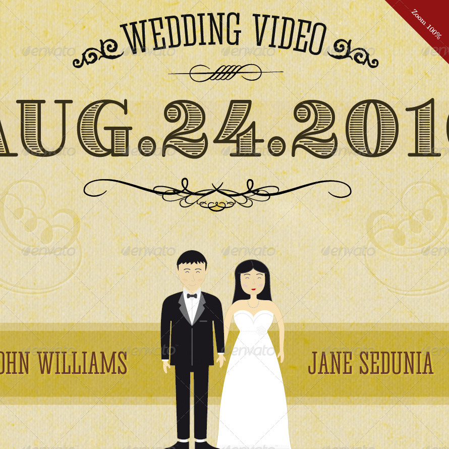 Wedding DVD Covers - Volume 01, Print Templates | GraphicRiver