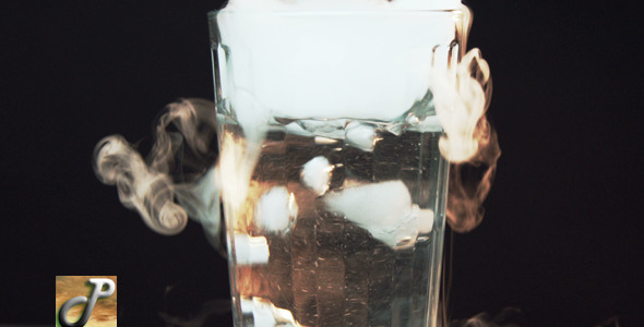 Water Glass Smoke, Stock Footage | VideoHive