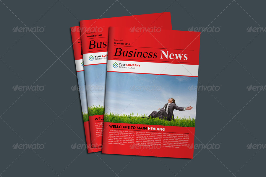Business Newsletter, Print Templates | GraphicRiver